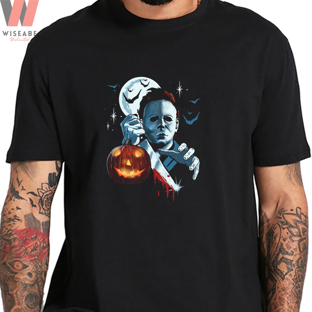 Horror Myers With Knife Pumpkin Face Michael Myers Vintage S | Inspire ...