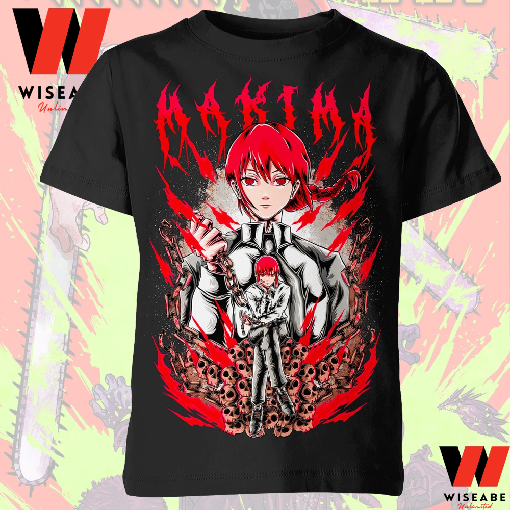 Control Devil Makima Chainsaw Man T Shirt, Chainsaw Man Merc | Inspire ...