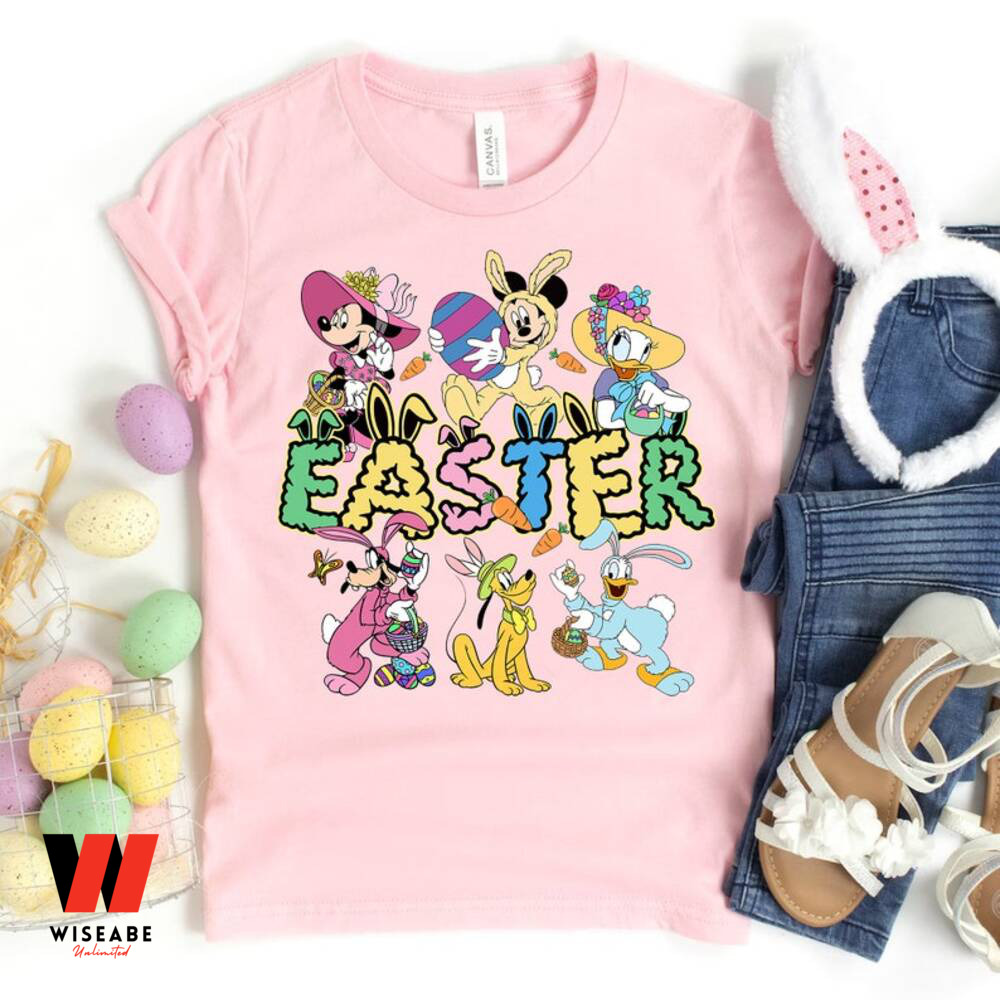 Cute Mickey And Friends Bunny Disney Easter Shirt, Easter Gi | Inspire ...