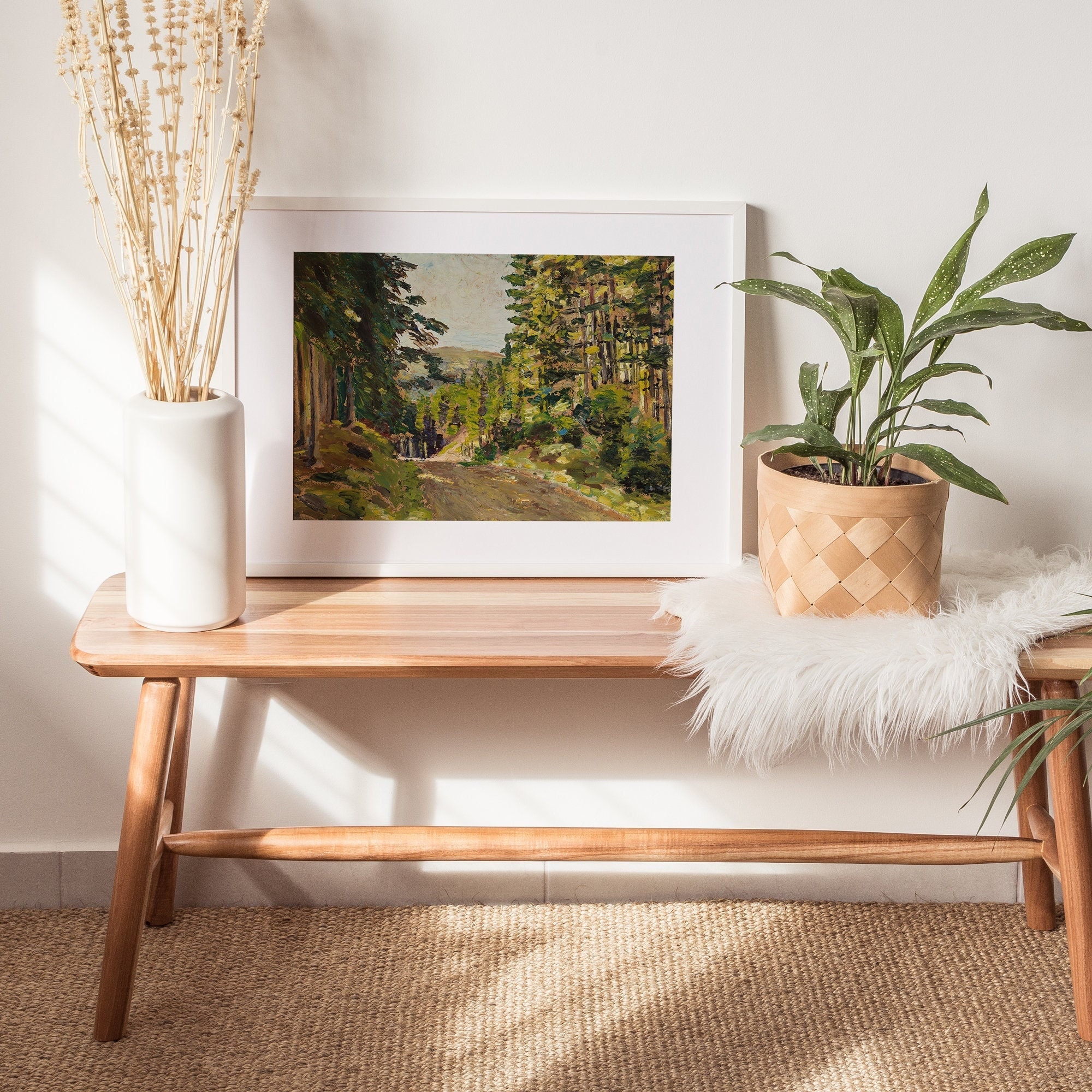 Green Landscape Print - Inspire Uplift