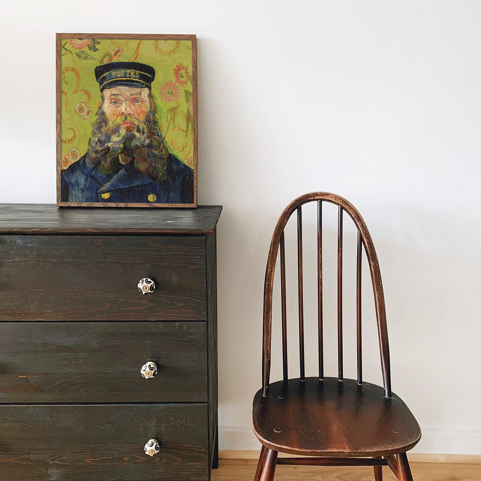 Vincent Van Gogh The Postman Joseph Roulin - Premium Fine A | Inspire ...