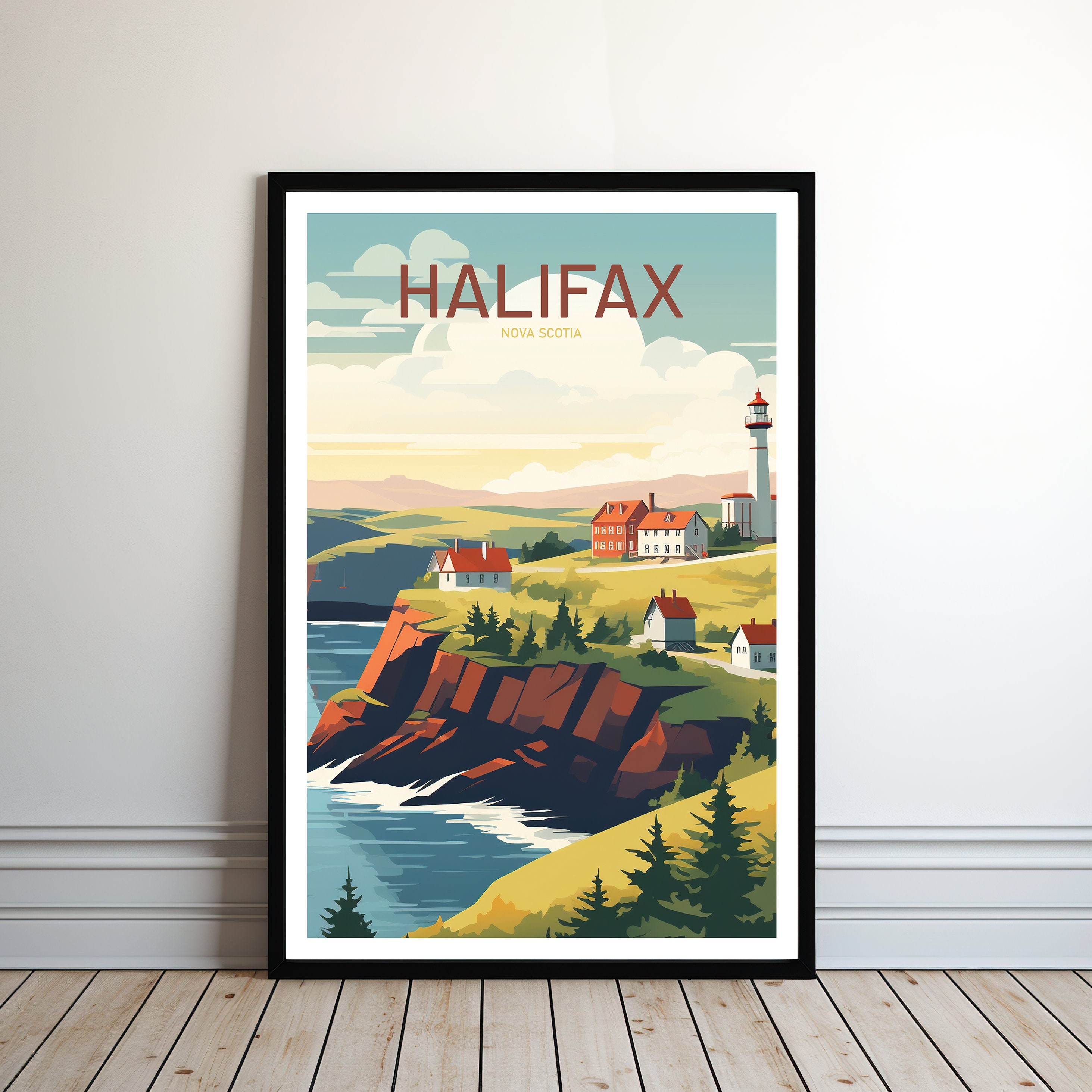 HALIFAX Poster, Travel Poster, Printable, Wall Art, Poster P | Inspire ...