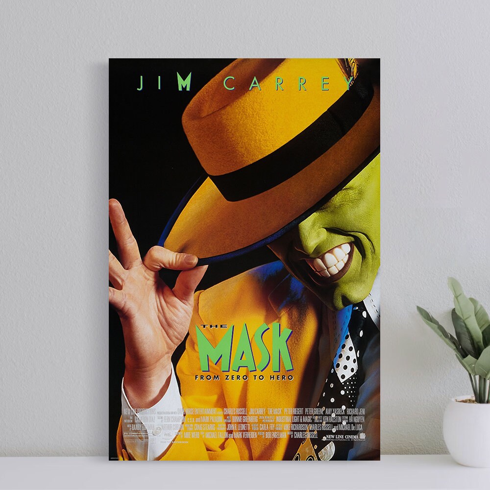 MASK Movie Poster, Wall Art Film Print, Art Poster for Gift, | Inspire ...