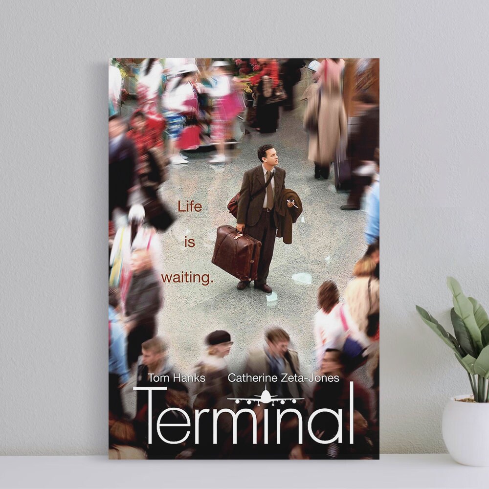 The Terminal Movie Poster, Wall Art Film Print, Art Poster f - Inspire ...