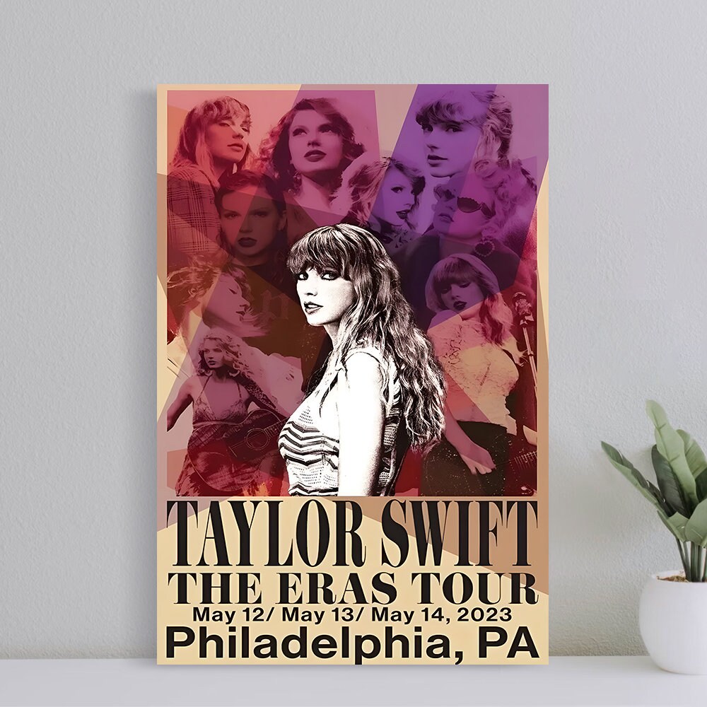Taylor Swift Eras Tour Poster, Vintage Poster, Music Poster, - Inspire ...