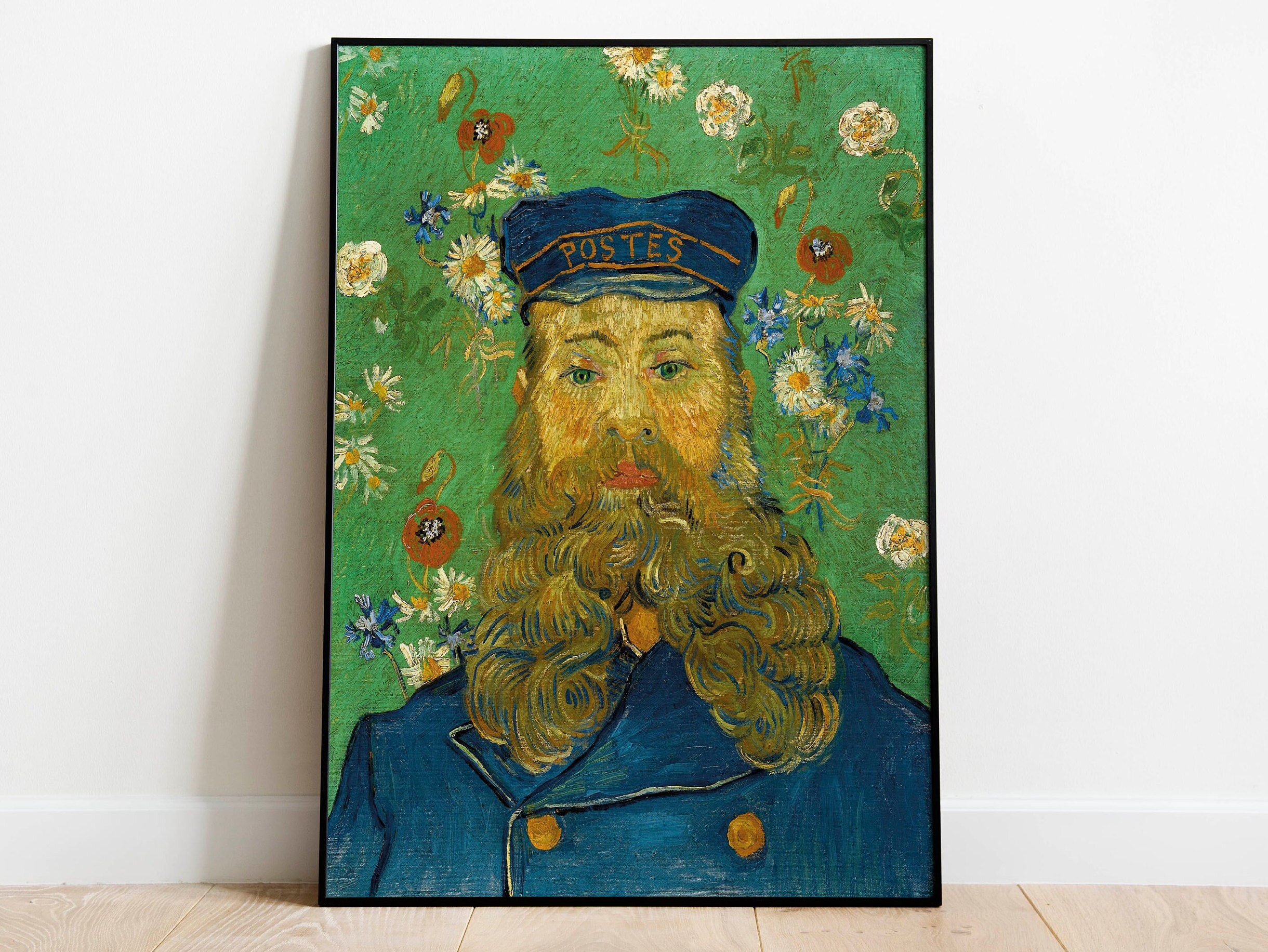 Van Gogh Portrait of Joseph Roulin Wall Decor Art Poster Fra - Inspire ...