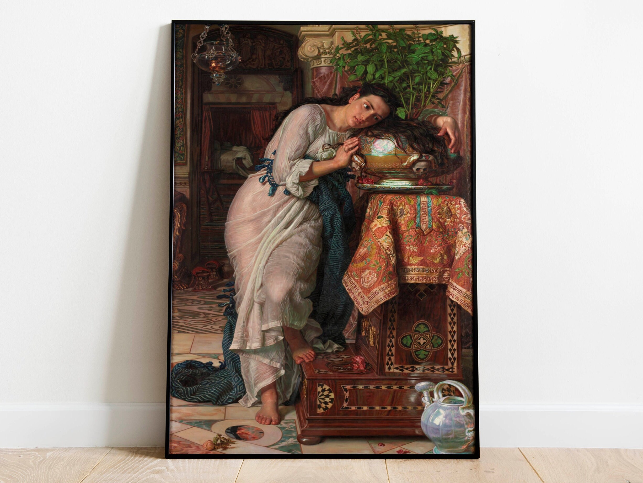 William Holman Hunt Isabella and the Pot of Basil Wall Decor - Inspire ...