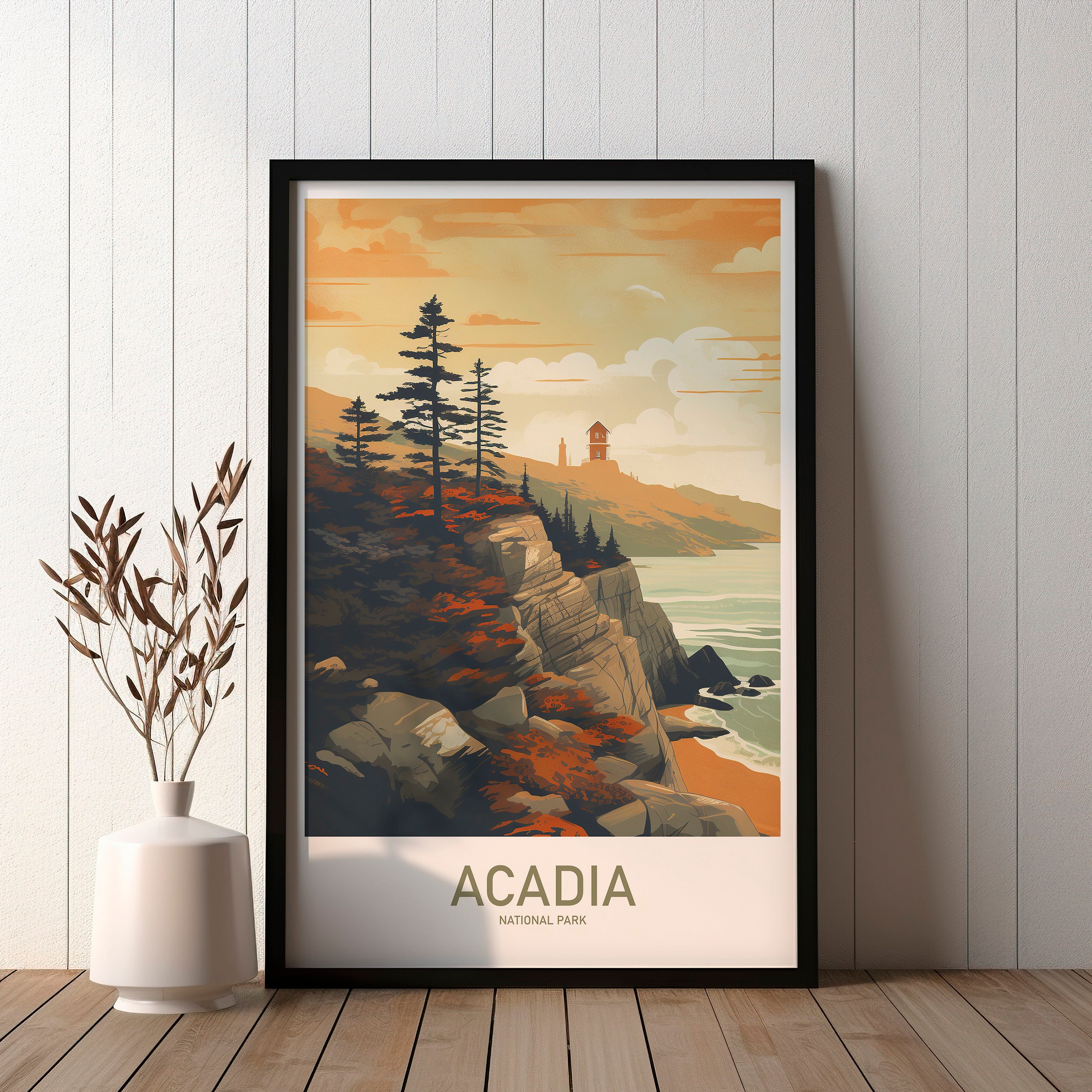 ACADIA National Park - PRINTABLE Digital Download, Printable - Inspire ...