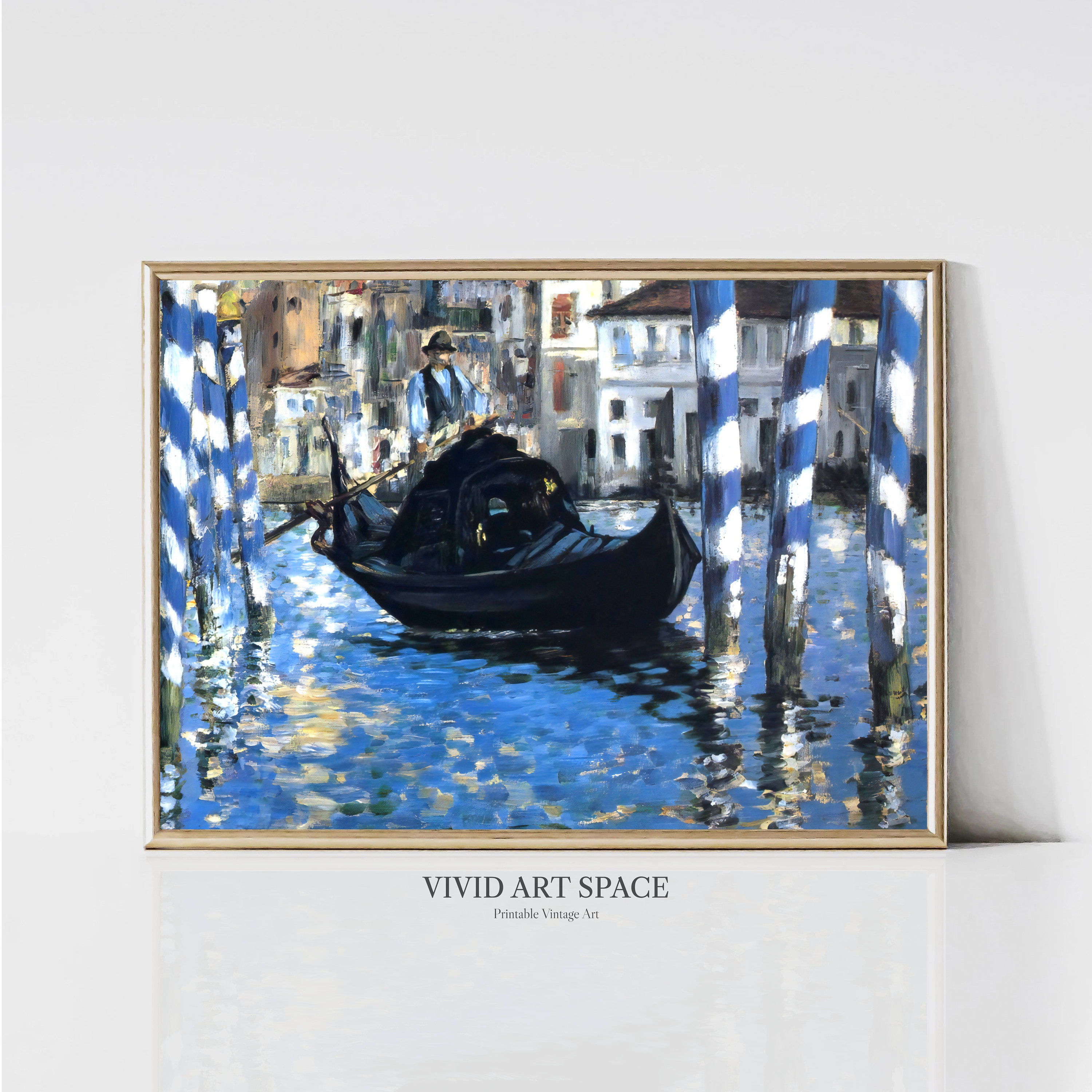 Grand Canal of Venice Edouard Manet Impressionist Landscape - Inspire ...