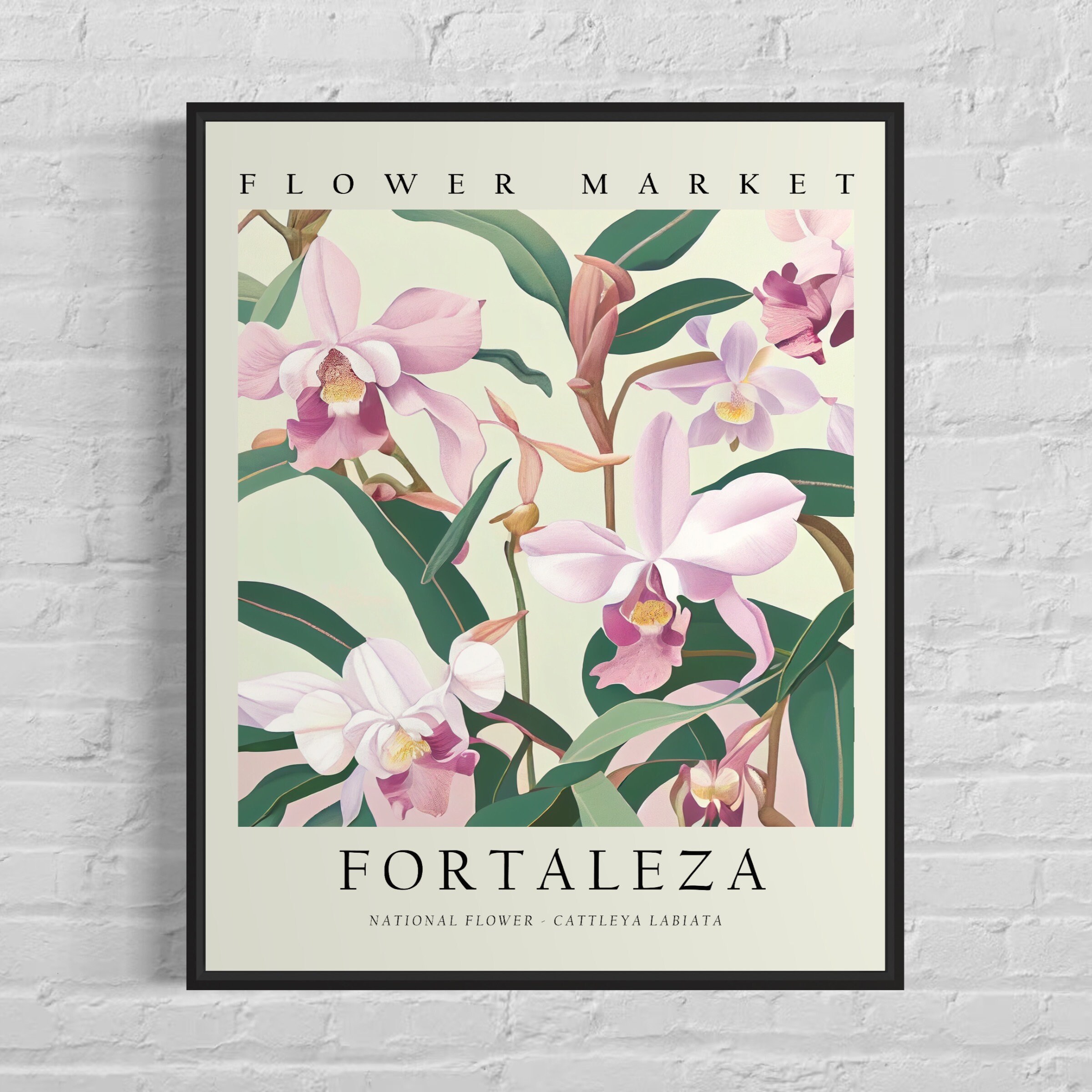 Fortaleza Brazil Flower Market Art Print, Fortaleza Flower P | Inspire ...