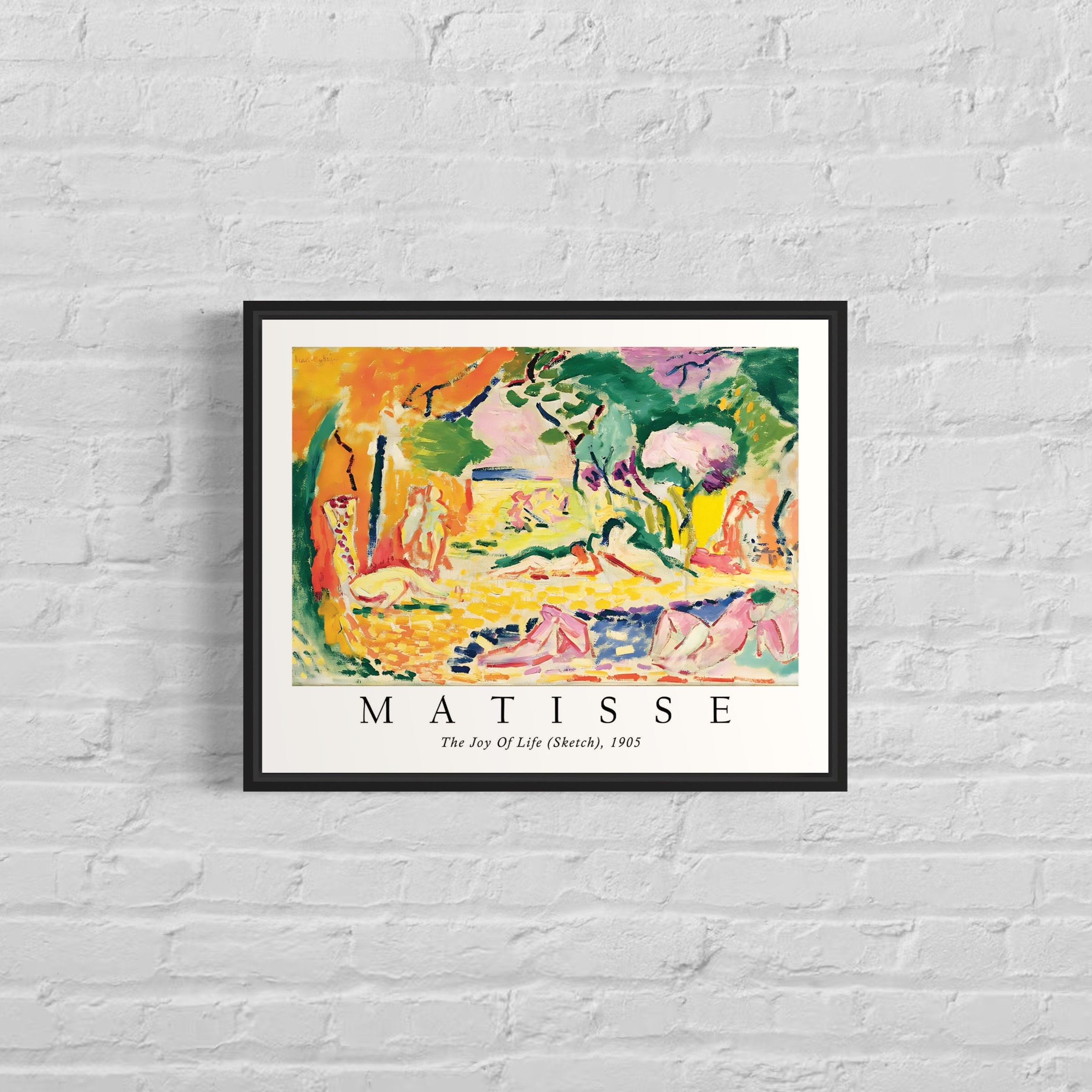 Henri Matisse - The Joy Of Life (Sketch), 1905 - Vintage Gal - Inspire ...