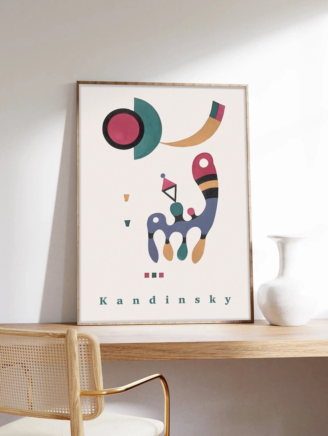 Kandinsky Poster, Composition, Abstract Art, Wassily Kandins - Inspire ...