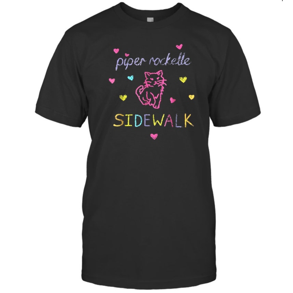 Funny Cat Vitntage Piper Rockelle Sidewalk T Shirt | Inspire Uplift