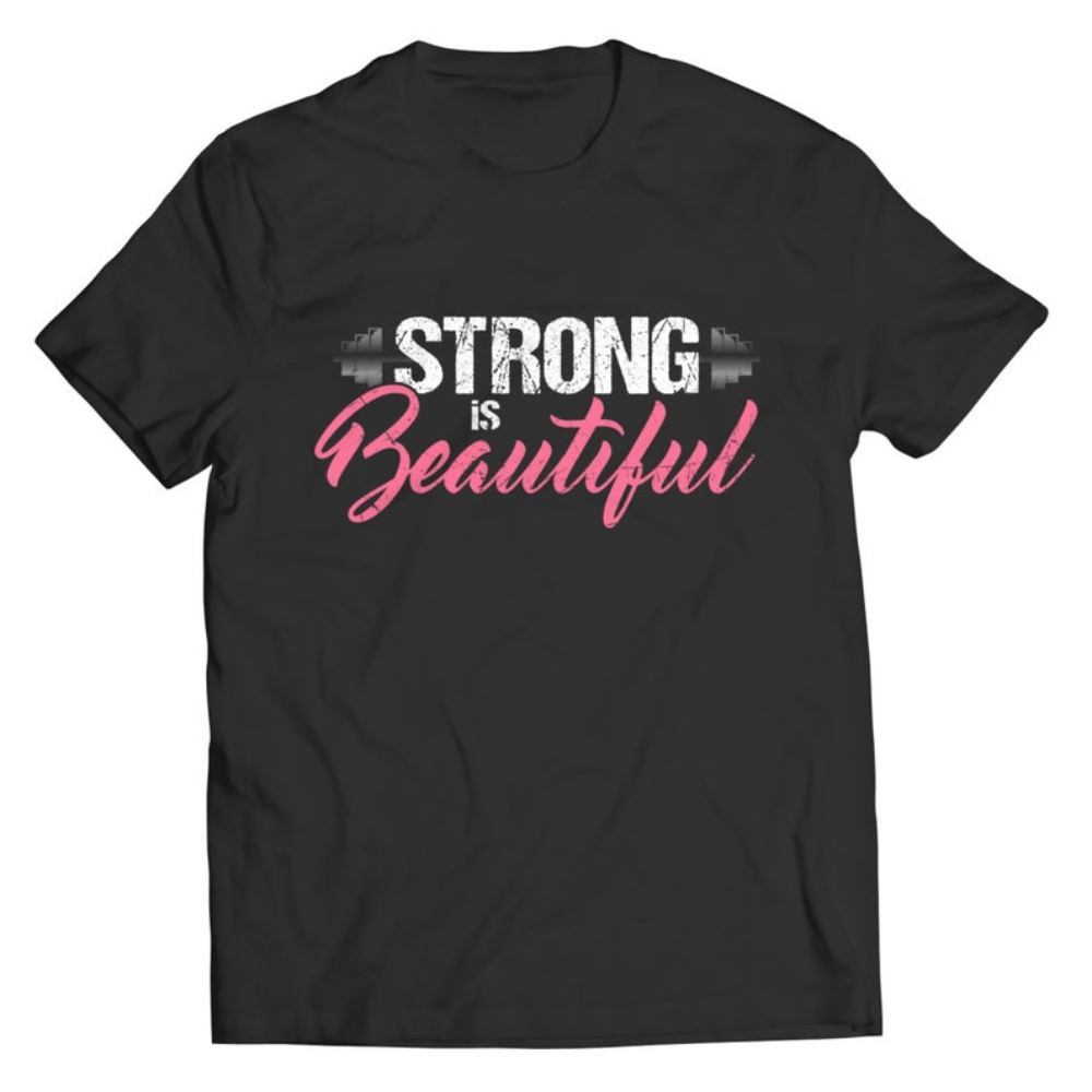 Strong Is Beautiful Shirt Feminist Shirt Motivational Inspir - Inspire ...