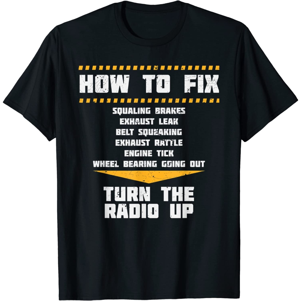 How to Fix A Car, Funny Car Auto Mechanic Gift & Quotes T-Sh | Inspire ...