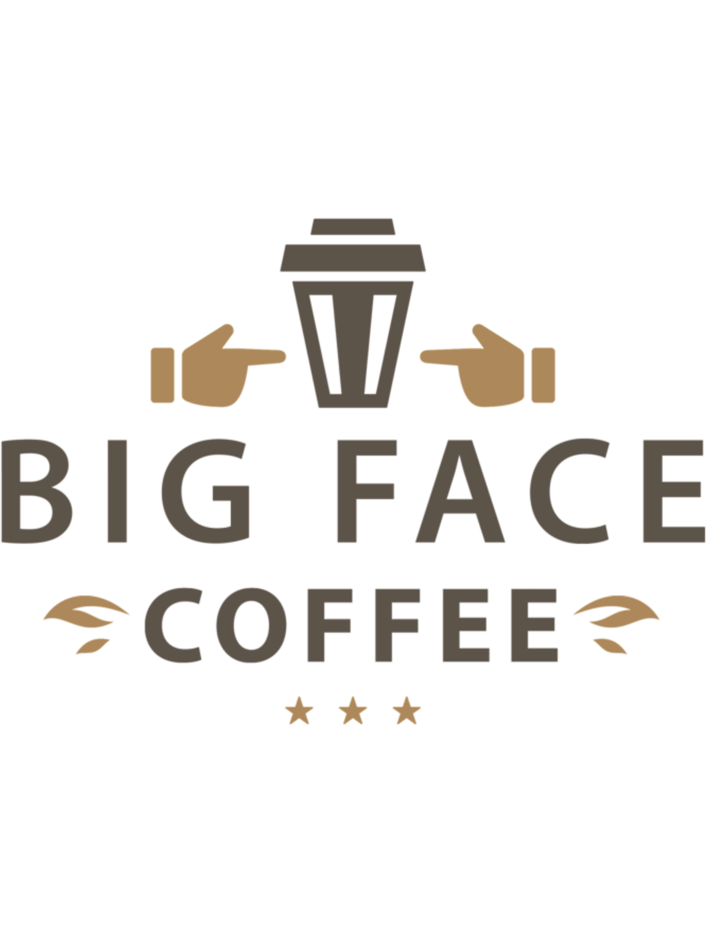 Big Face Coffee Logo | Inspire Uplift