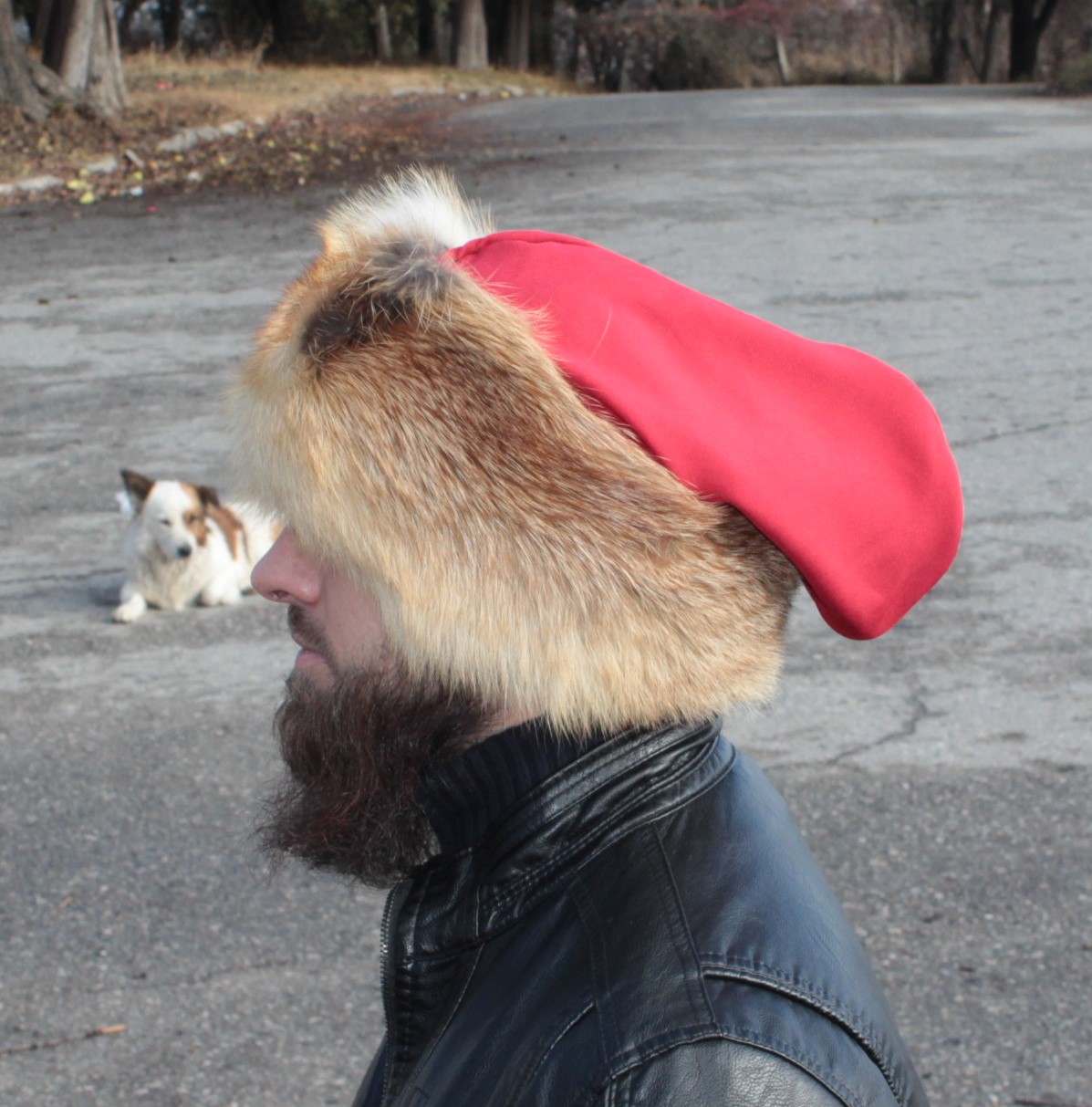 Slavic hat from the time of Ivan the Terrible Fox Fur | Inspire Uplift