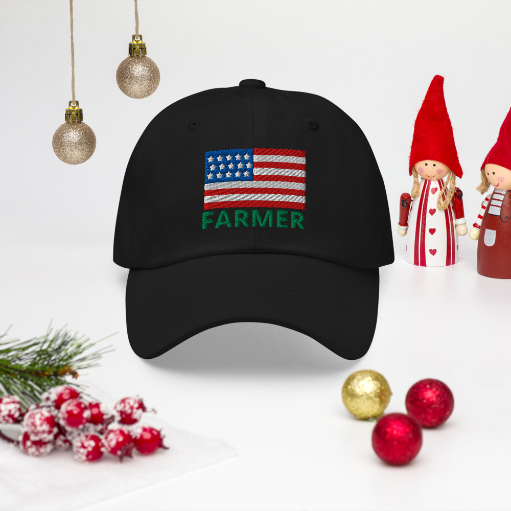 Christmas Farmers Hats, USA Farming Hats With USA American F | Inspire ...