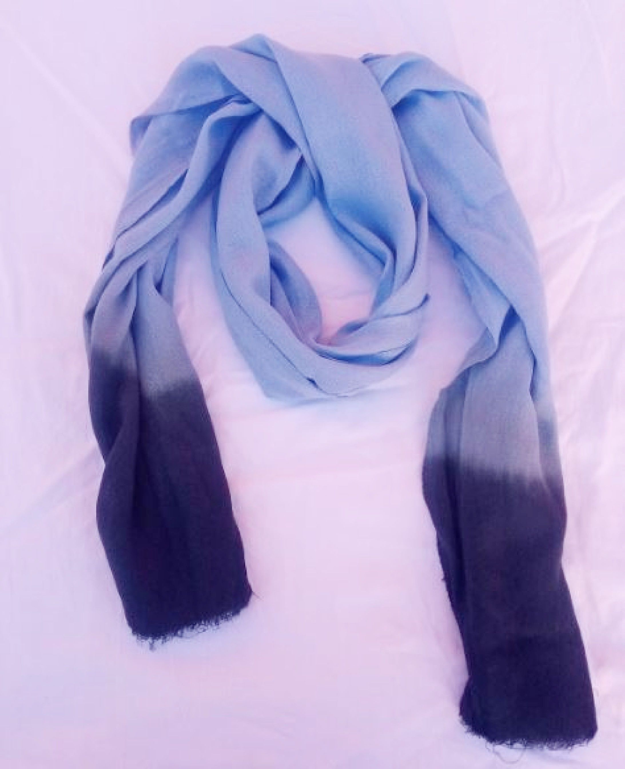 Original Moroccan Berber Tuareg Scarf, Authentic Indigo Blue | Inspire ...