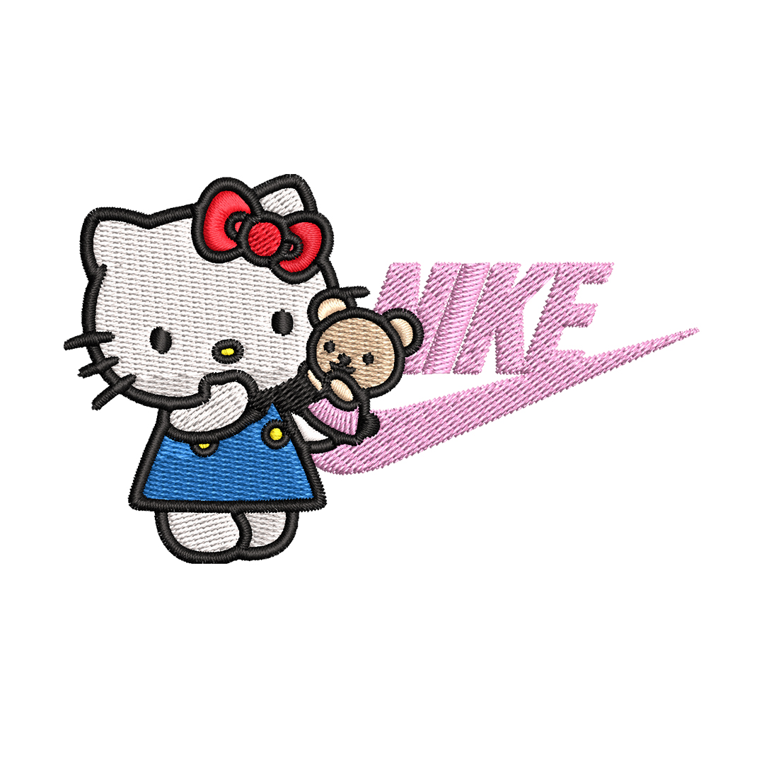 Hello kitty Nike Embroidery design, hello kitty cartoon, Emb | Inspire ...