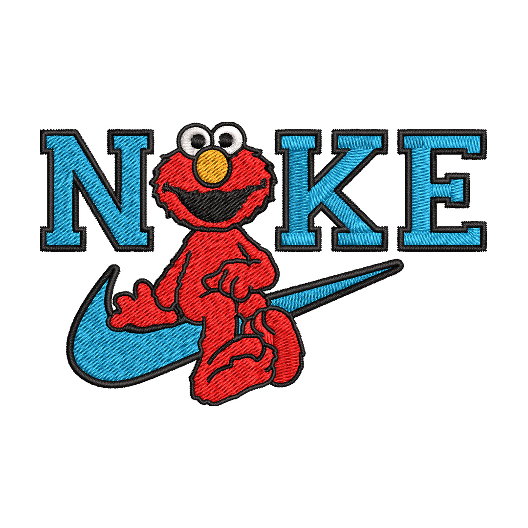 Nike red cartoon Embroidery Design, Nike Embroidery, Brand E | Inspire ...