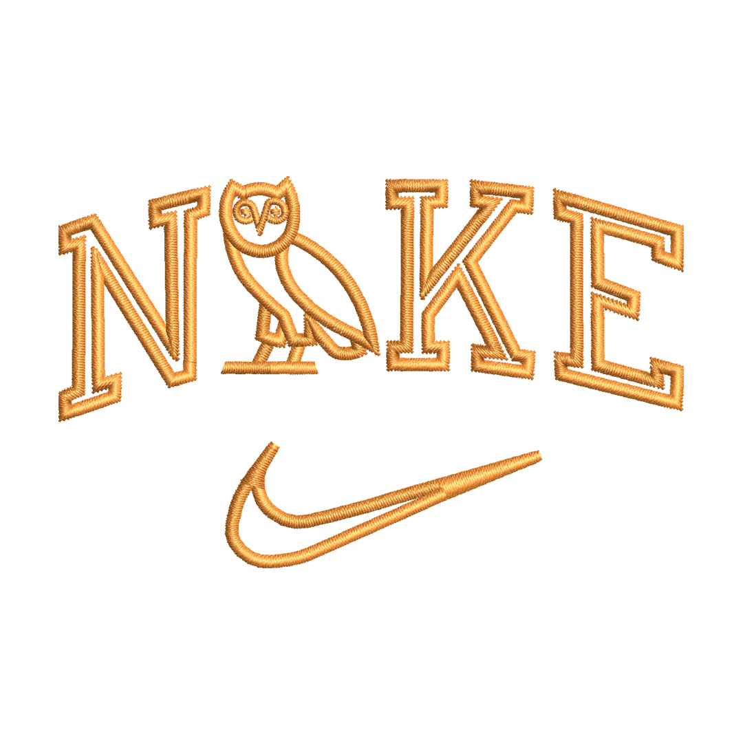 Nike x owl embroidery design, Owl embroidery, Nike design, E | Inspire ...