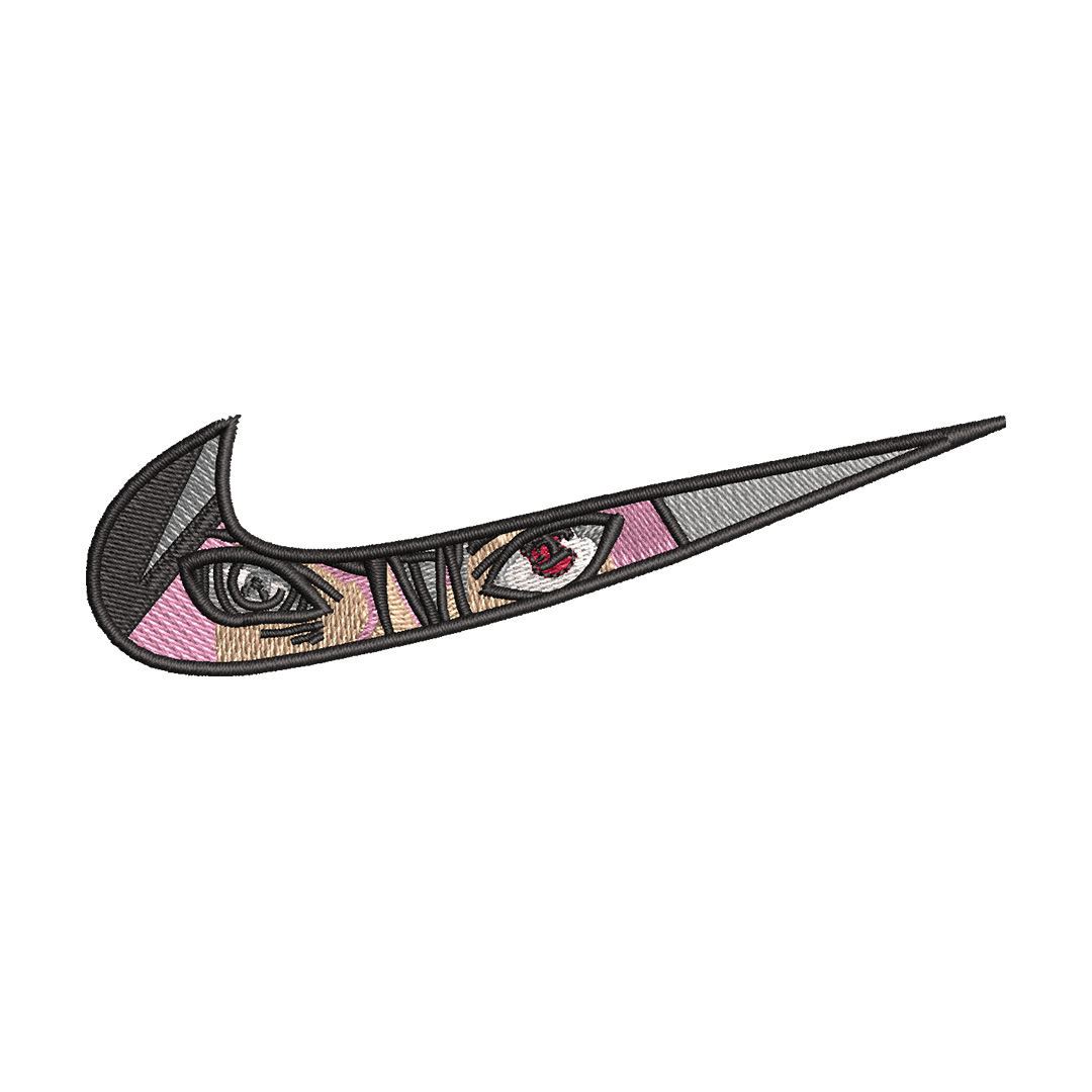 Nike sasuke eyes embroidery design, Naruto embroidery, Nike | Inspire ...
