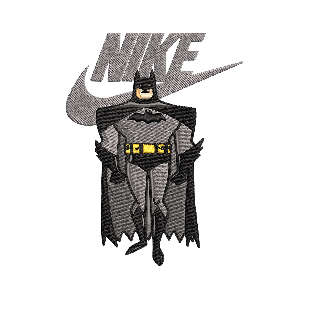 Nike Swoosh Batman Embroidery design, Batman cartoon Embroid | Inspire ...