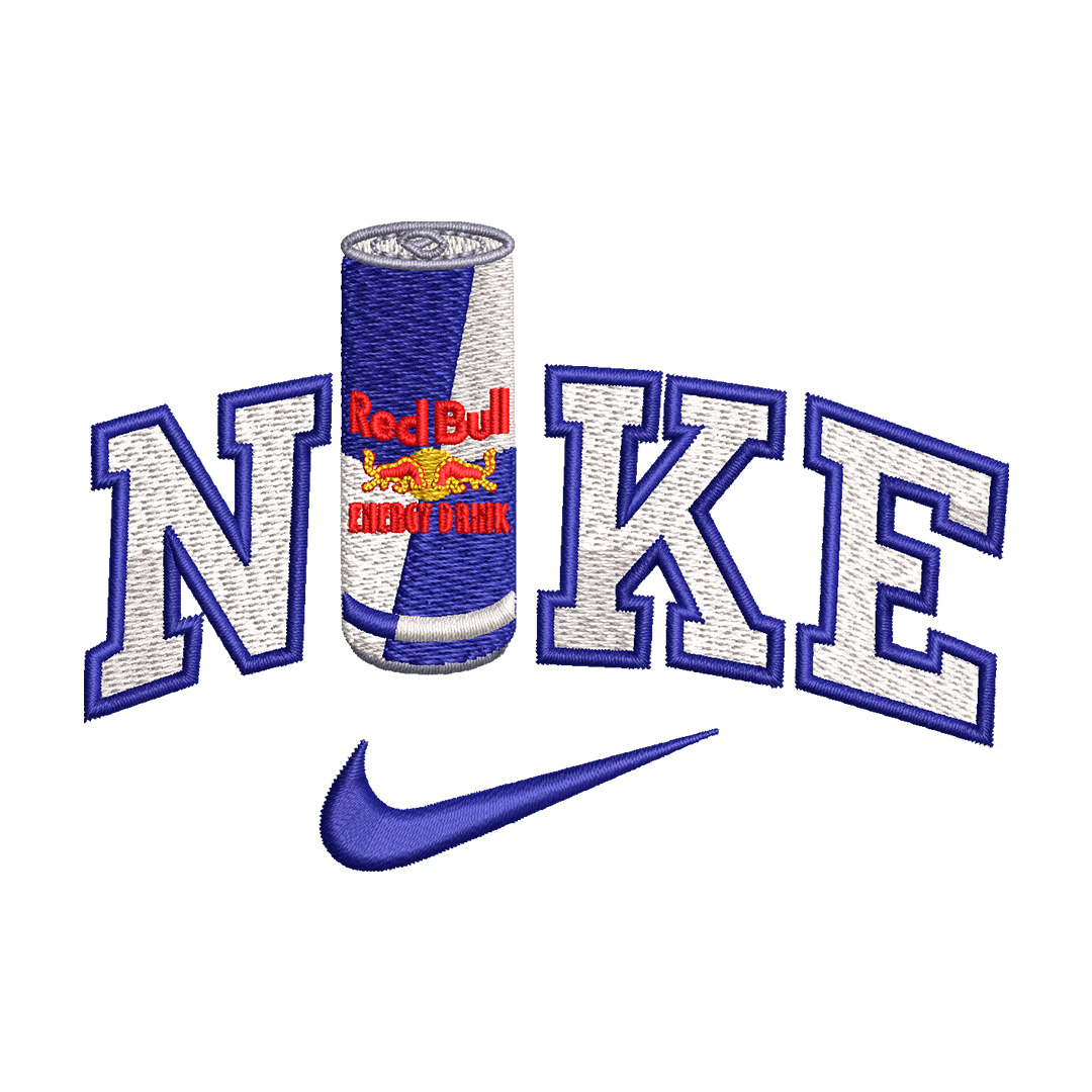 Nike x redbull embroidery design, Redbull embroidery, Nike d | Inspire ...