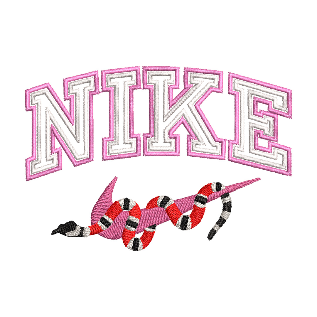 Nike x snake embroidery design, Snake embroidery, Nike desig | Inspire ...