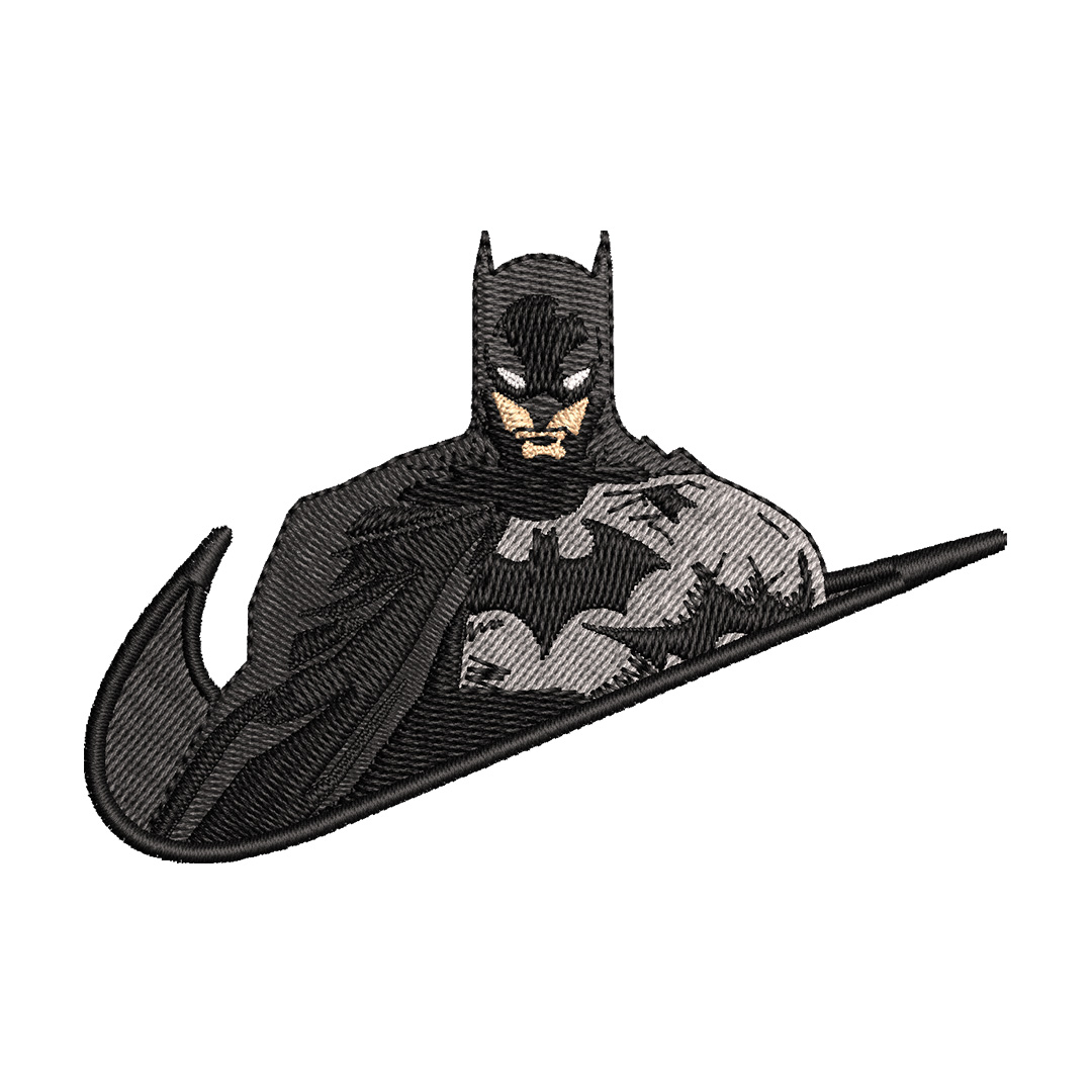 Nike batman embroidery design, Batman embroidery, Nike desig | Inspire ...
