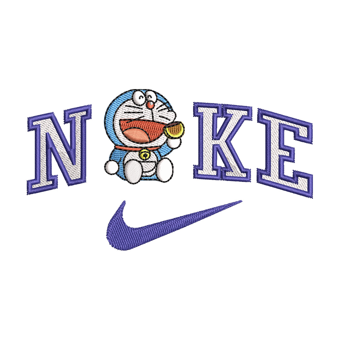 Nike doraemon embroidery design, Doraemon embroidery, Emb de | Inspire ...