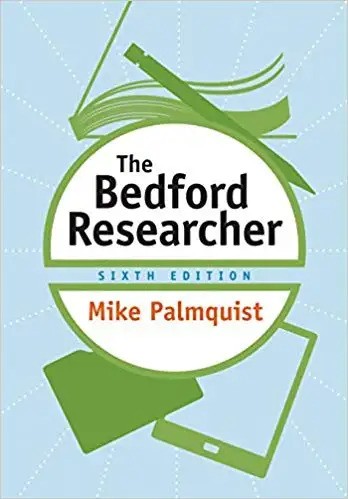 The Bedford Researcher 6th Edition by Mike Palmquist | Inspire Uplift