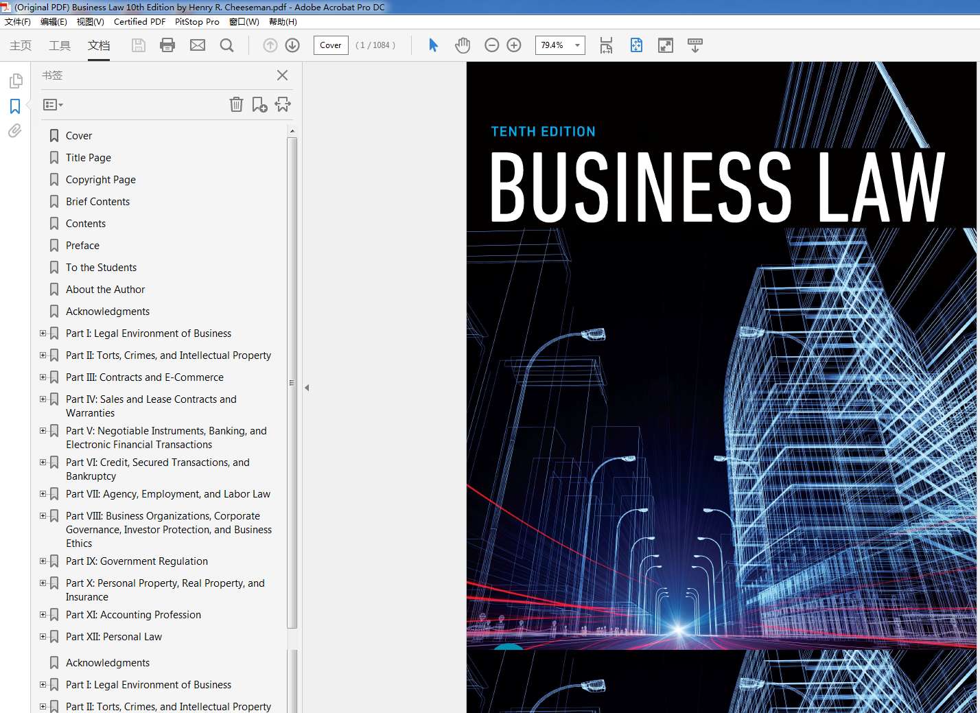 Business Law 10th Edition by Henry R. Cheeseman | Inspire Uplift