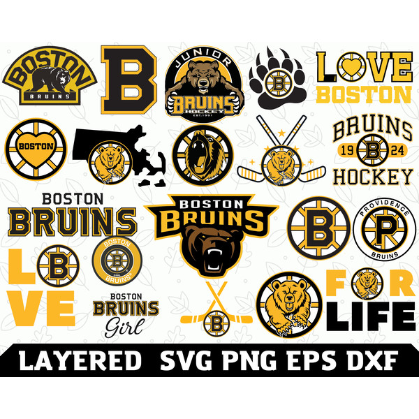 Digital Download, Boston Bruins svg, Boston Bruins logo, Bos | Inspire ...