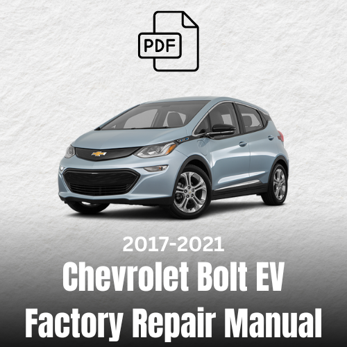 Chevrolet Bolt EV 2017-2021 Workshop Service Repair Manual | Inspire Uplift