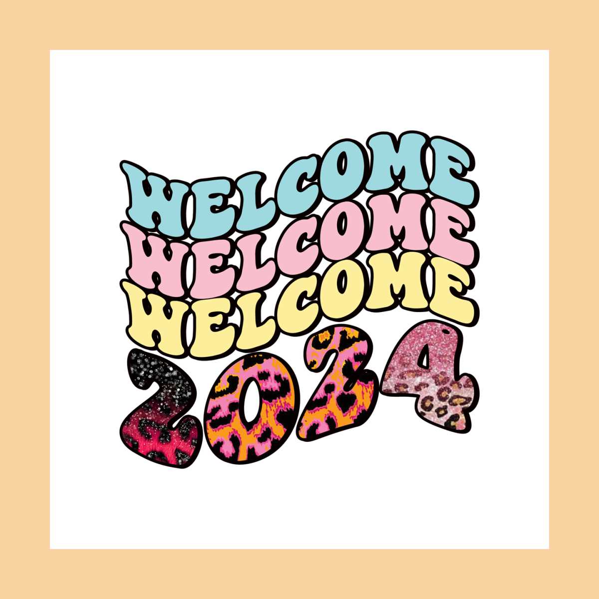 Welcome 2024 Sublimation - Inspire Uplift