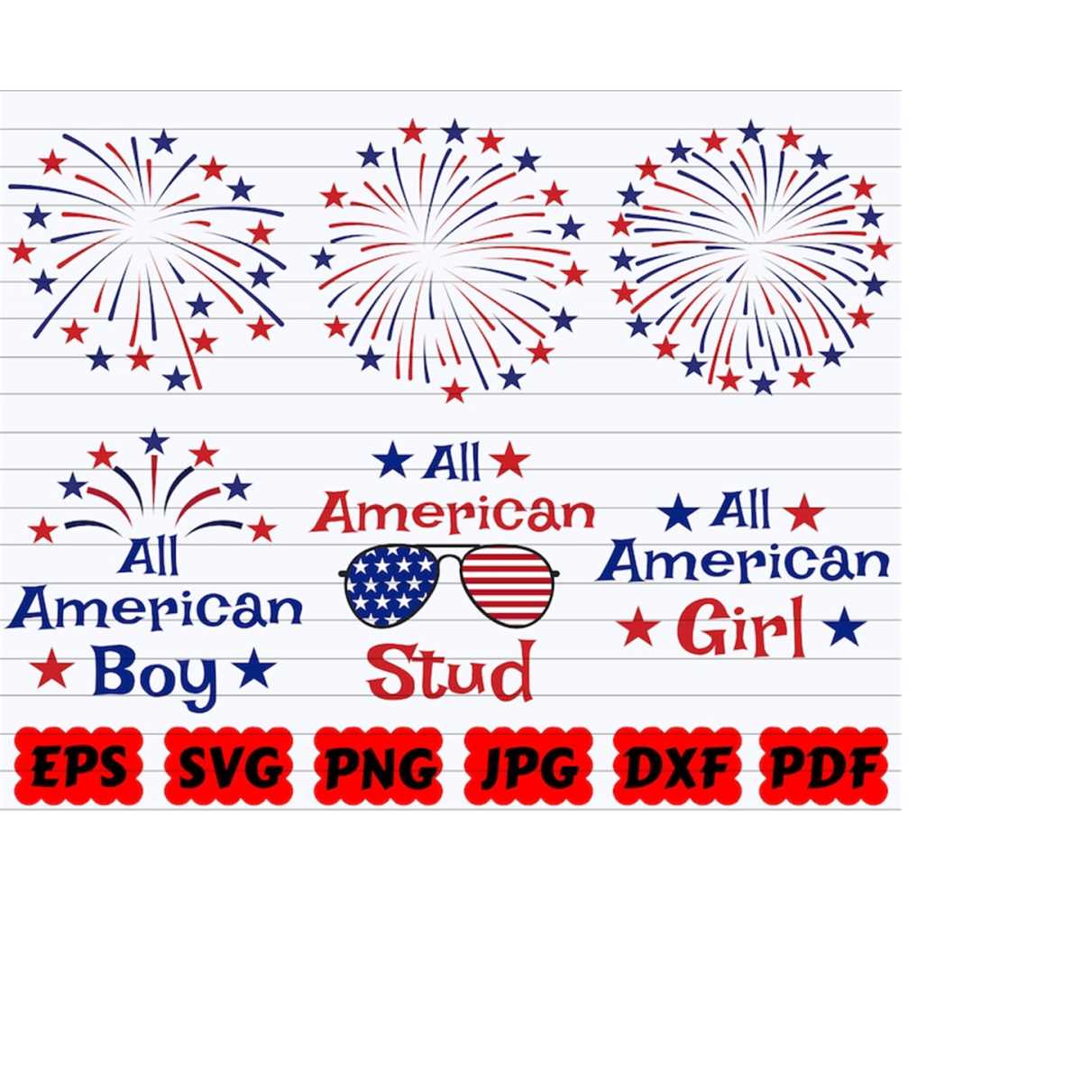 Fireworks SVG | Fireworks SVG Bundle | Fireworks Clipart | 4 - Inspire ...
