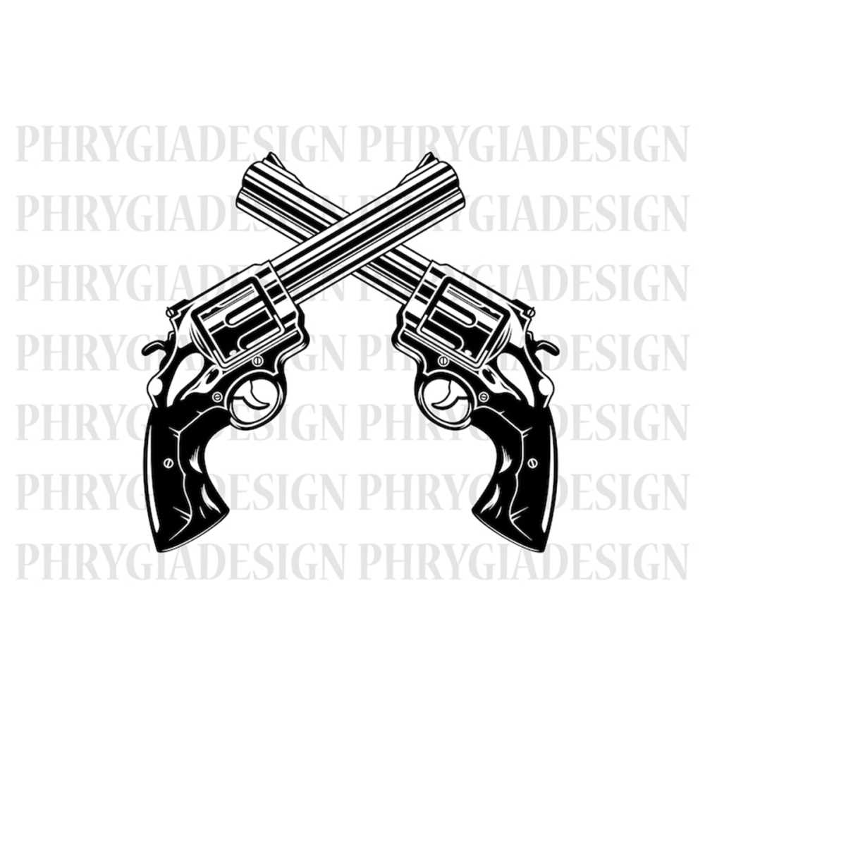 Revolver Gun Svg , Handgun Pistol Svg , Revolver Pistol Svg | Inspire ...