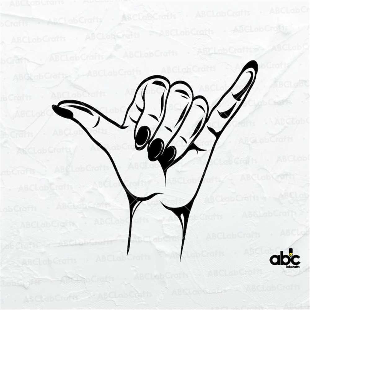 Shaka Hand Svg | Shaka Shirt | Shaka Sign Svg | Hand Svg | H | Inspire ...