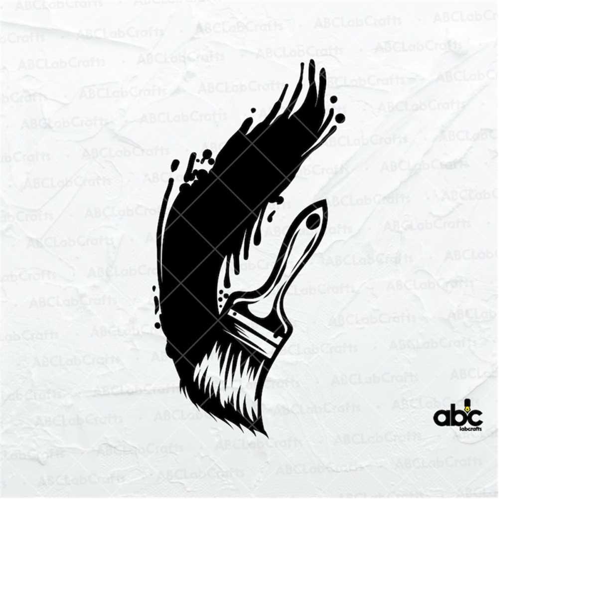 Paint Brush Svg File | Wall Paint Svg | Wall Painting Svg | | Inspire ...