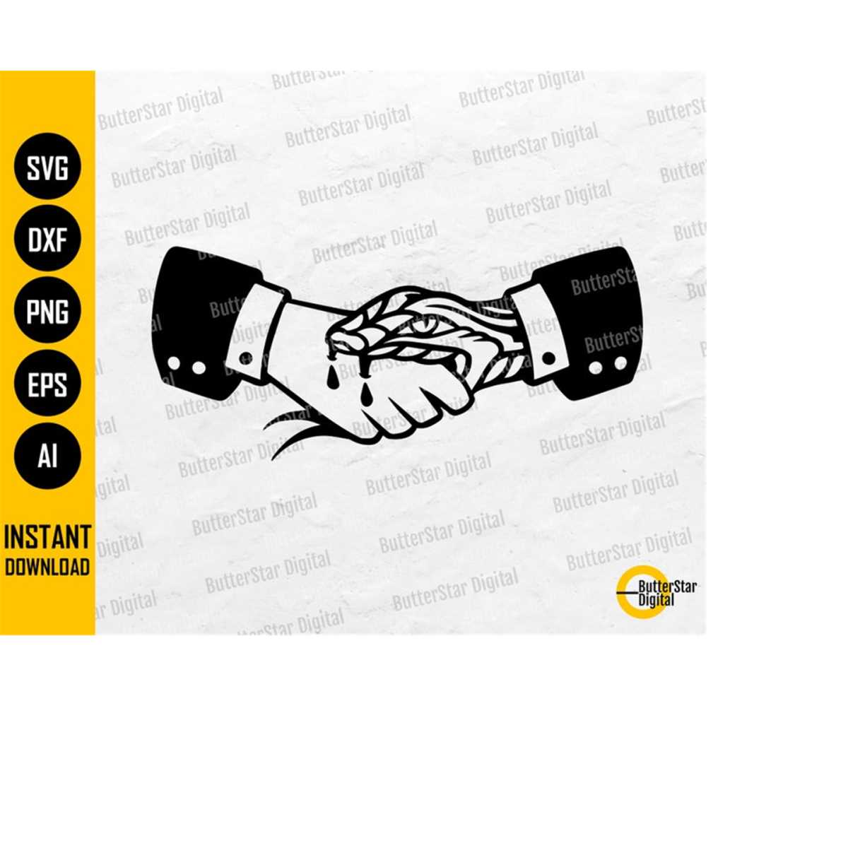 Handshake With Snake SVG | Shake Hands SVG | Animal T-Shirt | Inspire ...