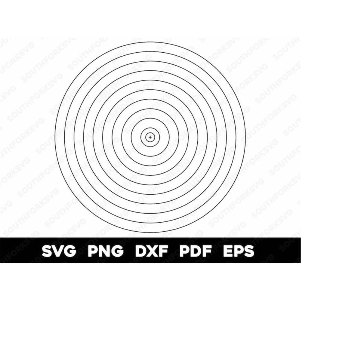 Target Outlines | svg png dxf eps pdf | vector graphic desig | Inspire ...