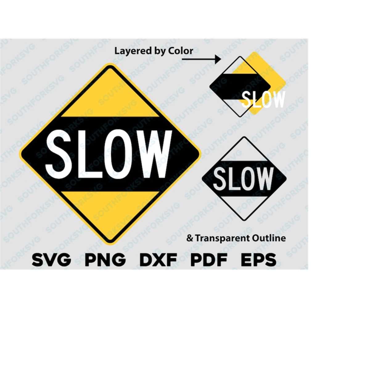 Slow Speed Limit Sign Logo Symbol svg png dxf eps pdf Layere - Inspire ...