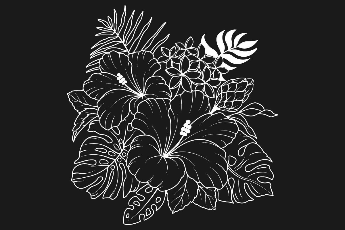 Tropical Flowers svg,Tropical Bundle SVG Cut File,Hibiscus s | Inspire ...
