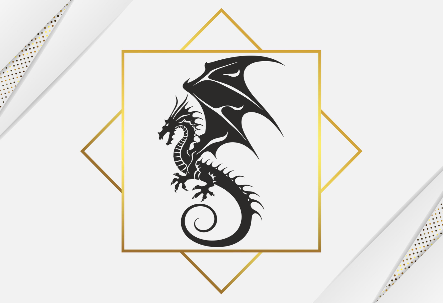 Dragon SVG, Tribal Dragon SVG, Dragon Tattoo svg, Dragon Sil - Inspire ...