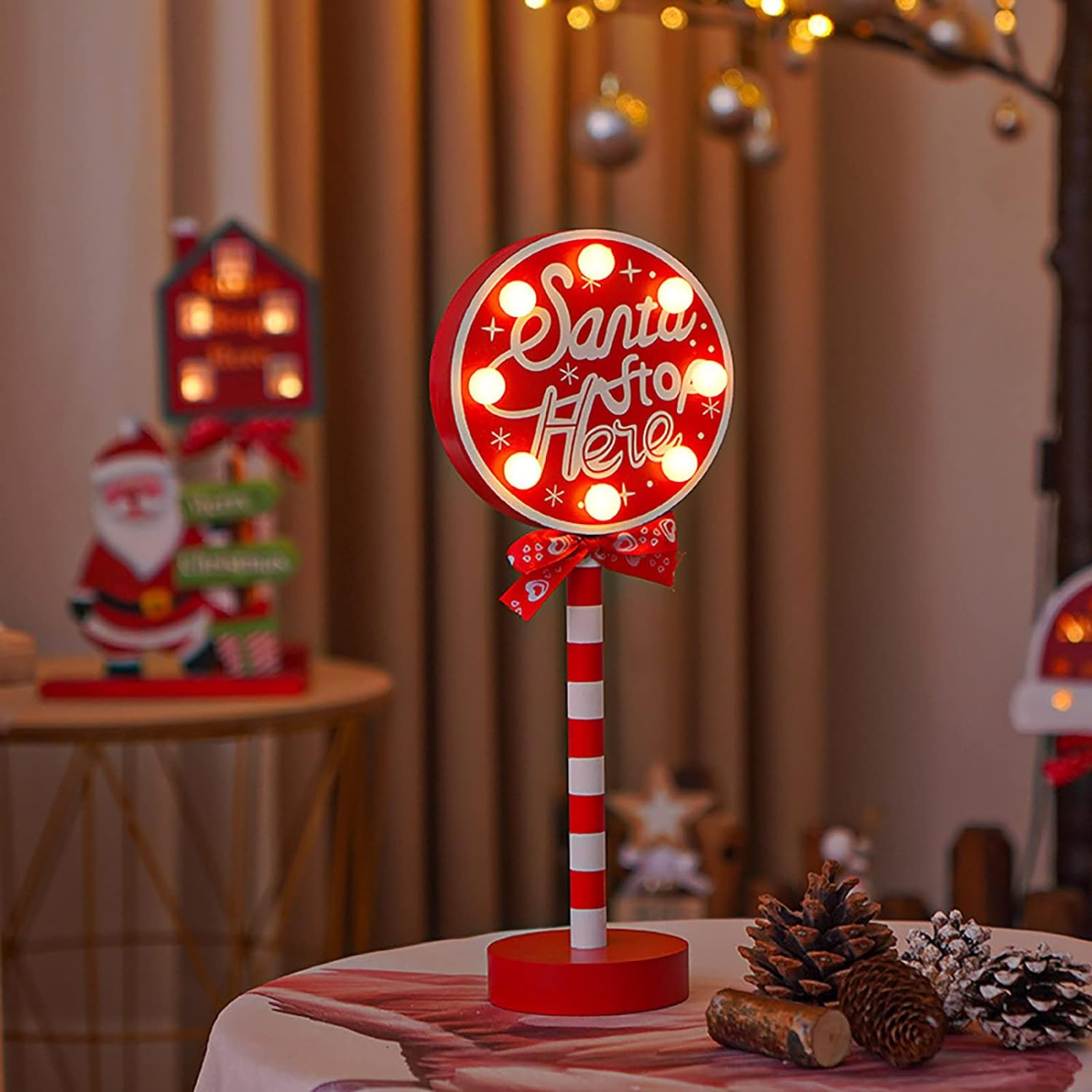 Cosme Christopher Christmas Decorations LED Lighted Christma - Inspire ...