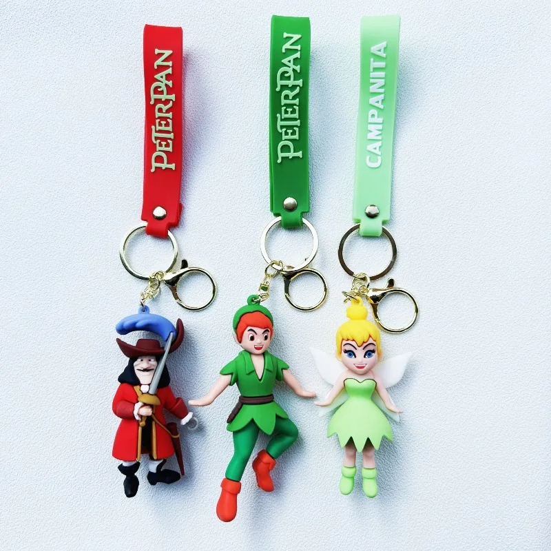 Creative cartoon Peter Pan key chain cute fairy cool pirate | Inspire ...