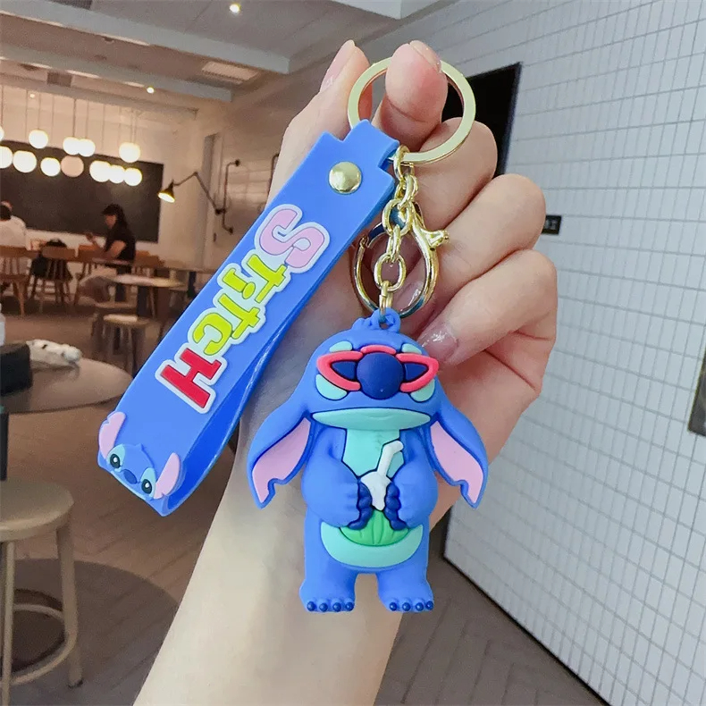 Disney Stitch Keychain Variety of Cartoon Lilo & Stitch Cute | Inspire ...