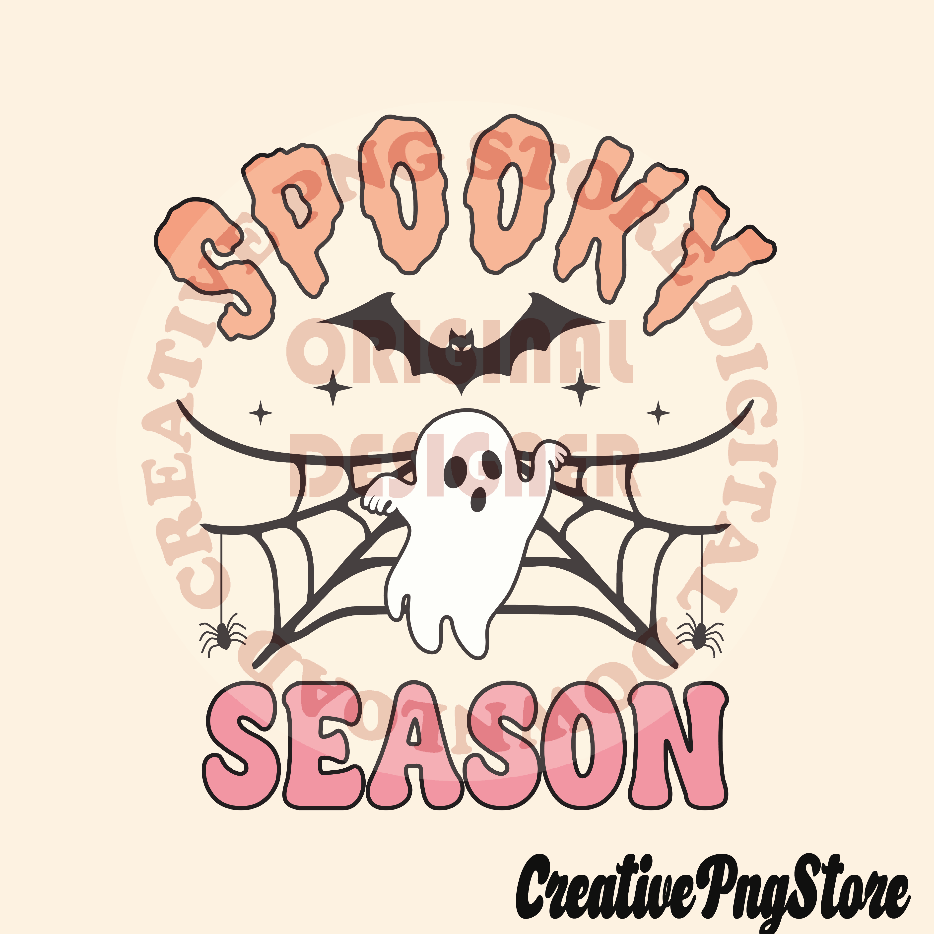 Spooky Season PNG, Halloween Png, Boo Png, Spooky Png, Hallo | Inspire ...